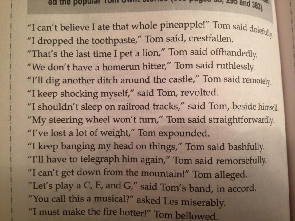 Tom Swifty for April Fools Day - Ramblin' with Roger