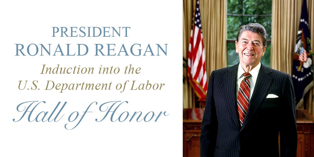 Ronald Reagan in Labor's Hall of Honor - Ramblin' with Roger