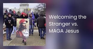 Welcoming the Stranger vs. MAGA Jesus - Ramblin' with Roger